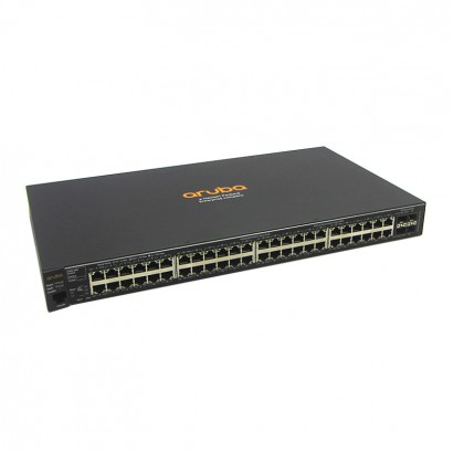 SWITCH HPE ARUBA 2530-48G, CAPA 2, 48 RJ-45 LAN GBE, 4 SFP LAN GBE, 1 PUERTO SERIAL CONSOL